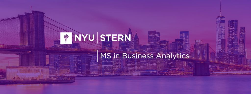 NYU Stern Master of Science in Business Analytics